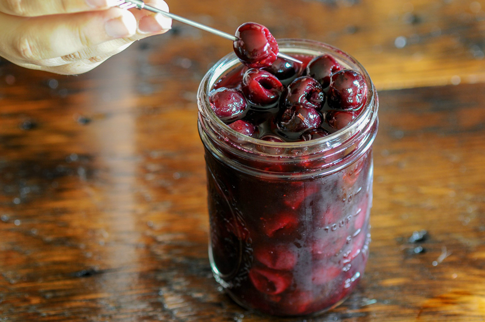 How to Make Homemade Brandied Cherries Recipe | Gastronom