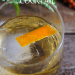 The Normandy Flower - Calvados Brandy Cocktail | Gastronom Cocktails