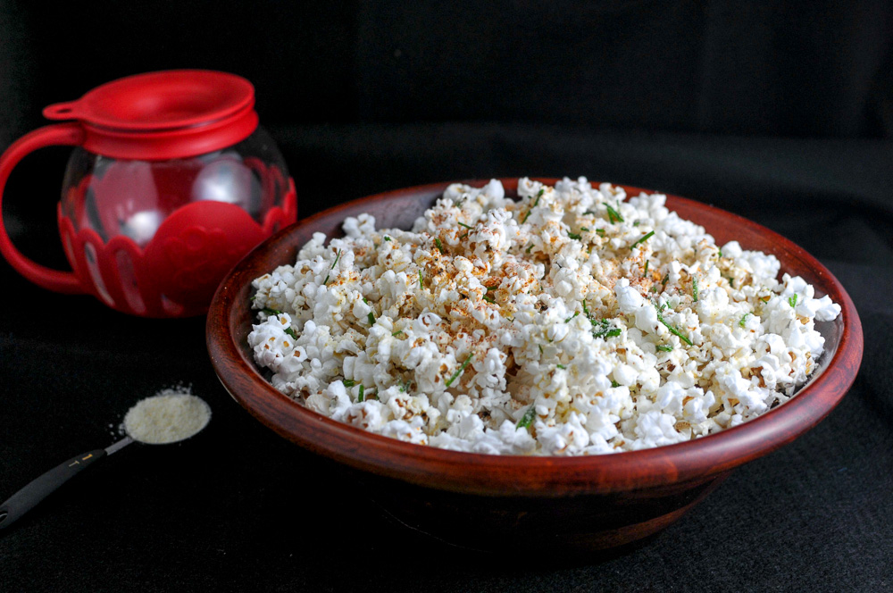 Buttered Popcorn w/ Parmesan and Chives | Gastronom Cocktails