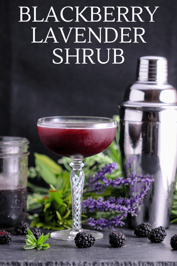 Brandy and Lavender Berry Shrub | Gastronom Cocktails