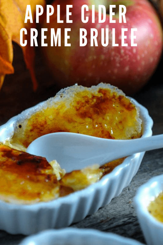 Apple Creme Brulee - Fall Dessert Recipes | Gastronom Cocktails