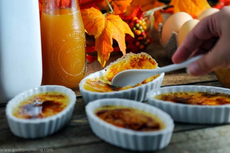 Apple Creme Brulee - Fall Dessert Recipes | Gastronom Cocktails