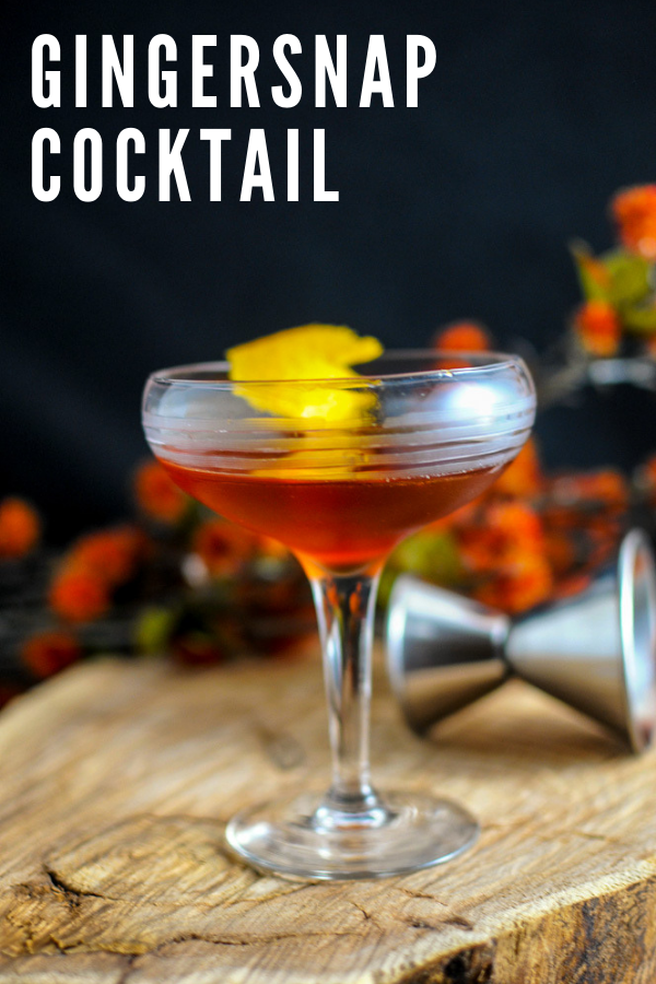 The Ginger Snap - Autumnal Ginger Cocktail | Gastronom Cocktails