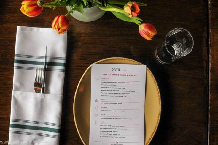 A Dine and Delight Dante's Spring Menu Preview - Omaha