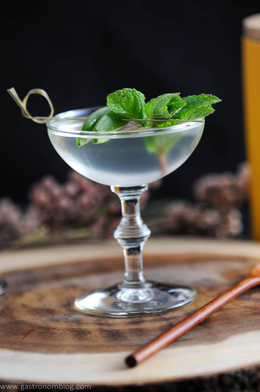 Gin Cocktail Recipe - Snap Pea and Vinegar | Gastronom Cocktails