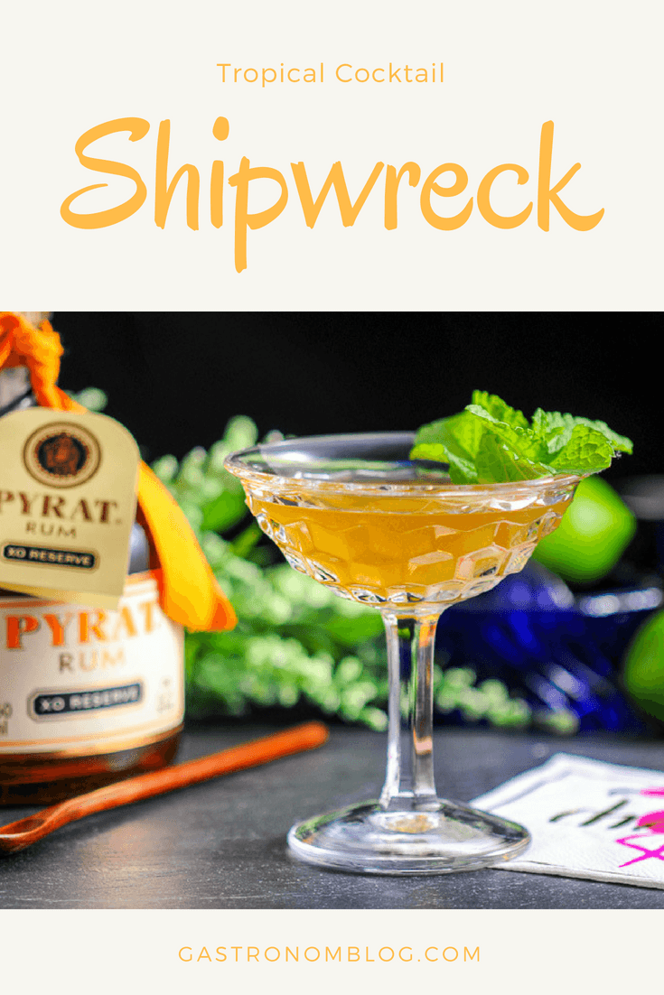 The Shipwreck - Lillet Cocktail | Gastronom Cocktails