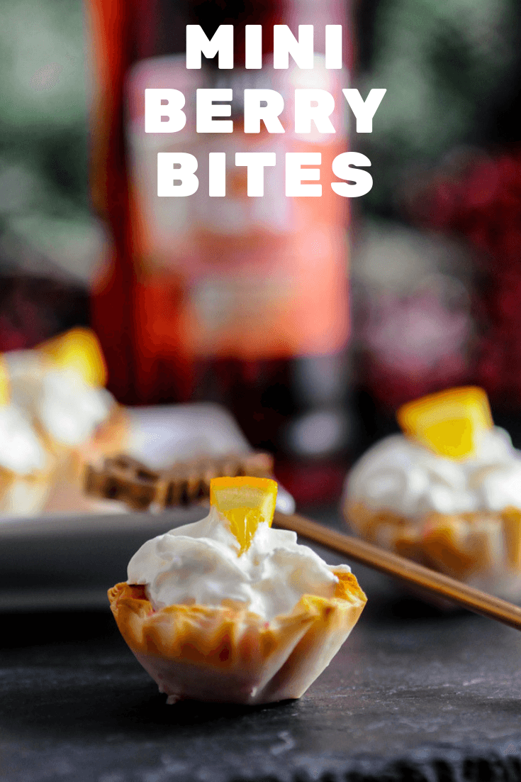 Mini Berry Bites - Holiday Cranberry Dessert | Gastronom Cocktails