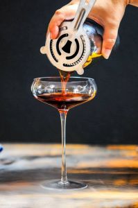Cynar Negroni Halloween Cocktail | Gastronom Cocktails