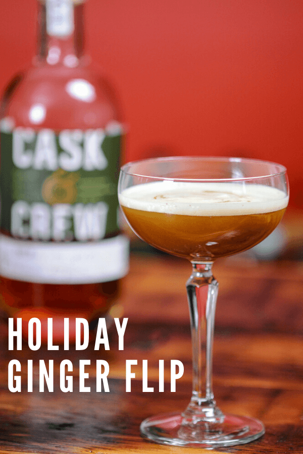 Holiday Whiskey Flip-Whiskey Cocktail Recipe|Gastronom Cocktails