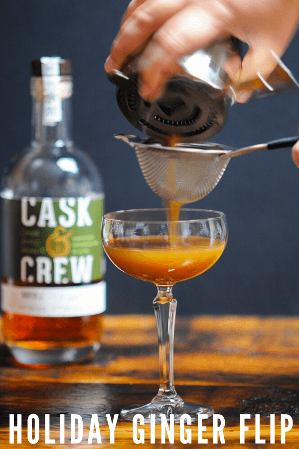 Holiday Whiskey Flip-Whiskey Cocktail Recipe|Gastronom Cocktails