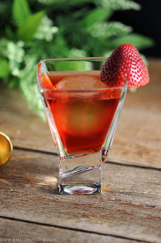 Campari Negroni - Strawberry Infused Gin | Gastronom Cocktails