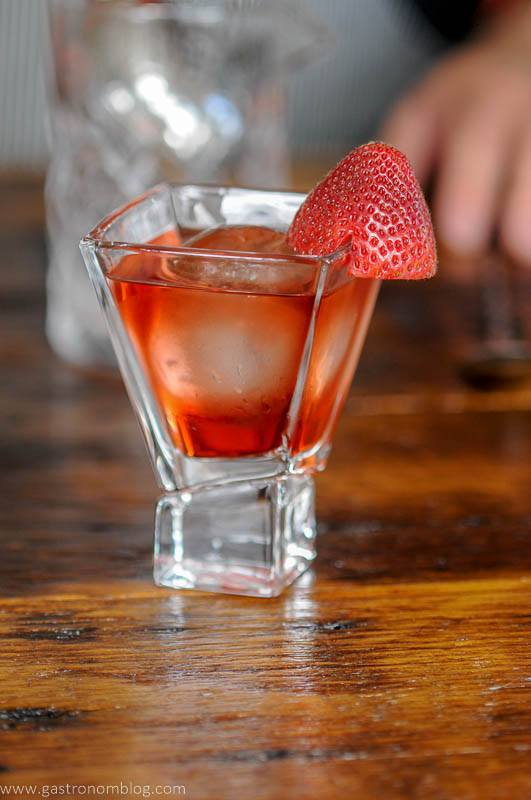 Campari Negroni - Strawberry Infused Gin | Gastronom Cocktails