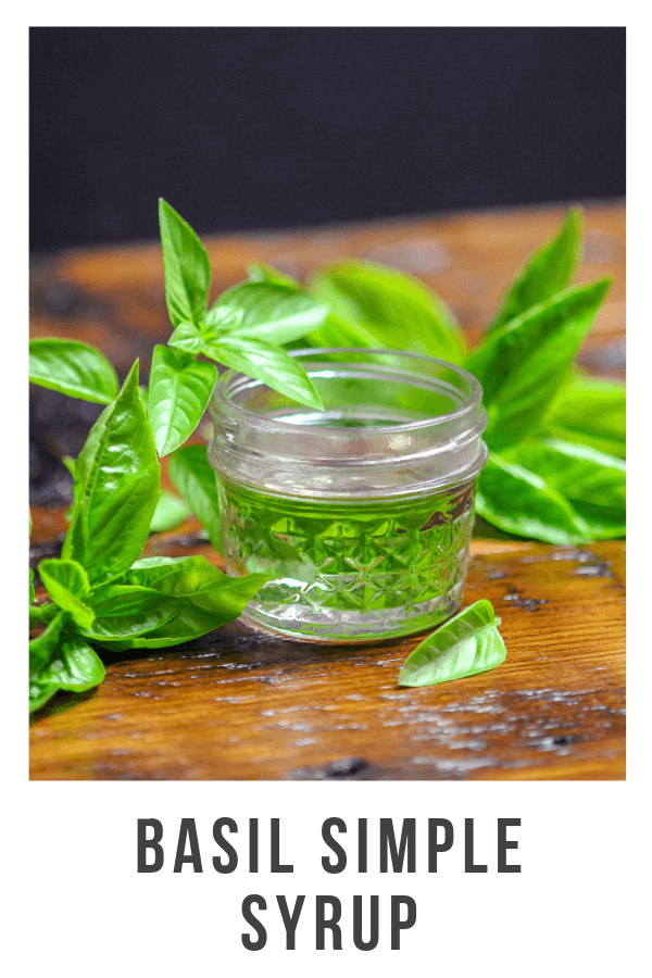 Basil Simple Syrup - for Cocktails, Mocktails | Gastronom Cocktails