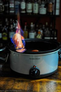 Flaming Mulled Wine Feuerzangenbowle Recipe|Gastronom Cocktails