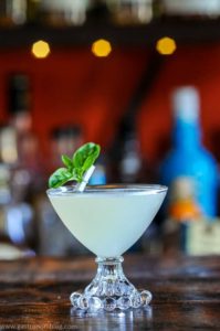 Basil Gimlet Recipe with Basil Simple Syrup - Gastronom Cocktails