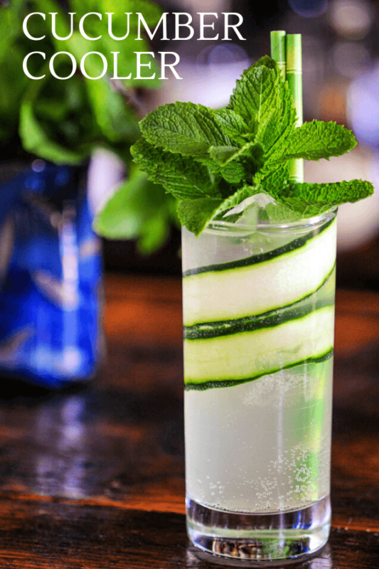Gin Cucumber Cooler Cocktail Recipe - Gastronom Cocktails