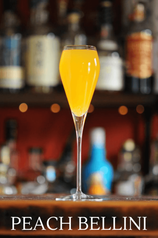 Bellini Cocktail | Peach Bellini Recipe - Gastronom Cocktails