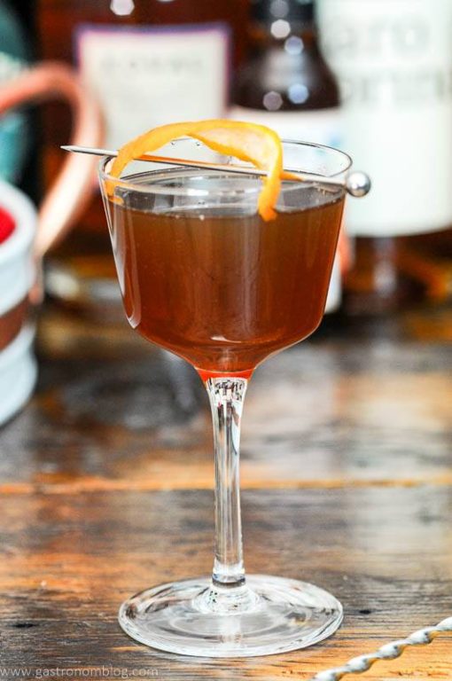 Rye Whiskey Cocktail with Spirit Hub | Gastronom Cocktails
