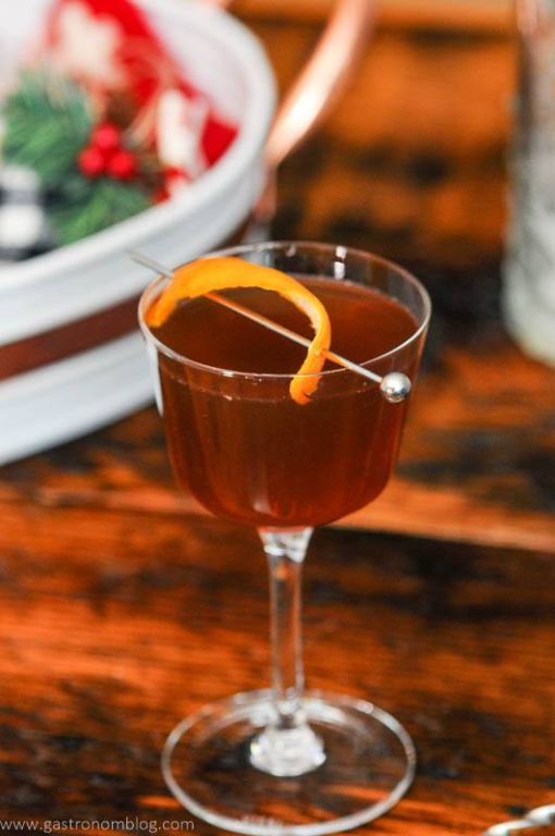 Spiced Rye Old Fashioned - Holiday Cocktail |Gastronom Cocktails