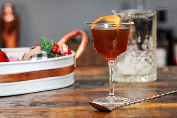 Rye Whiskey Cocktail with Spirit Hub | Gastronom Cocktails