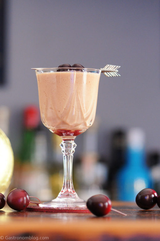 Chocolate Covered Cherry Valentine Cocktail |Gastronom Cocktails