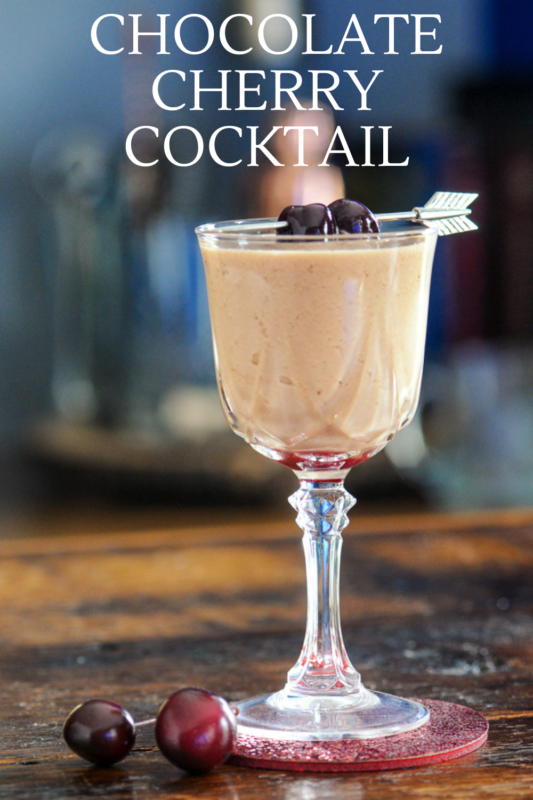 Chocolate Covered Cherry Valentine Cocktail |Gastronom Cocktails