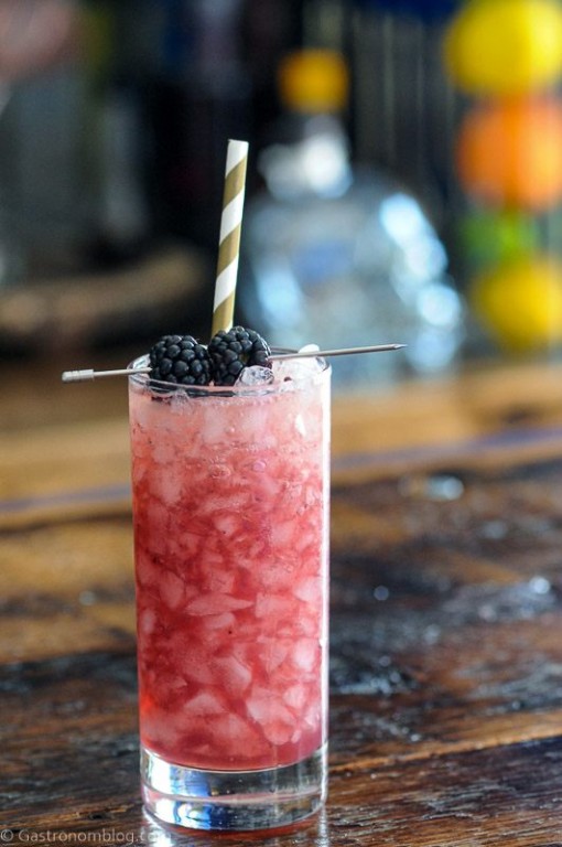 Rhubarb Collins Cocktail - Gastronom Cocktails