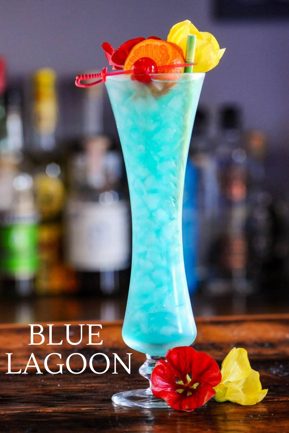How to Make a Blue Lagoon Cocktail Recipe | Gastronom Cocktails
