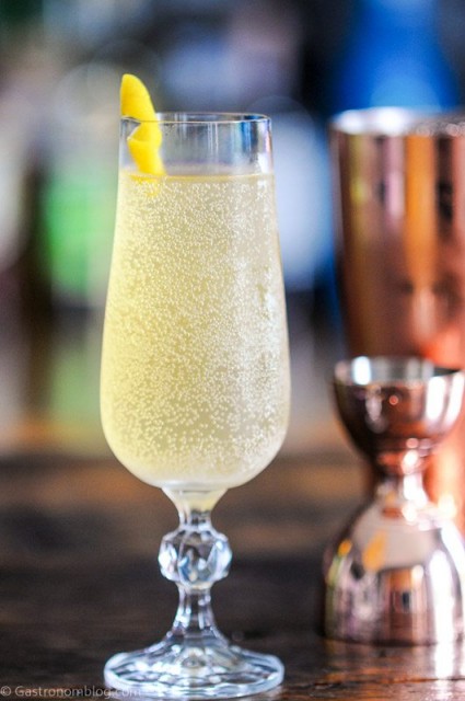 Cognac French 75 Cocktail Cocktail - Gastronom Cocktails