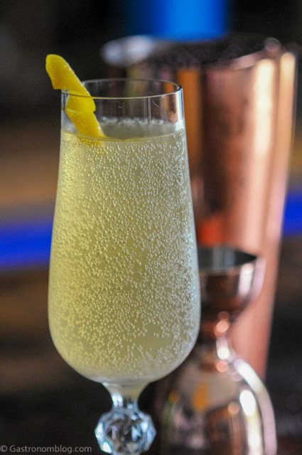 Cognac French 75 Cocktail Cocktail - Gastronom Cocktails