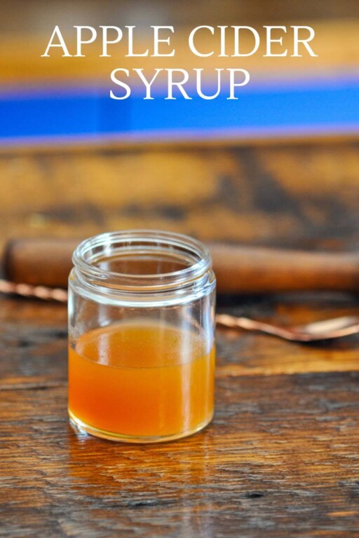 Apple Cider Syrup-Fall Syrup w/ Fresh Cider - Gastronom Cocktails
