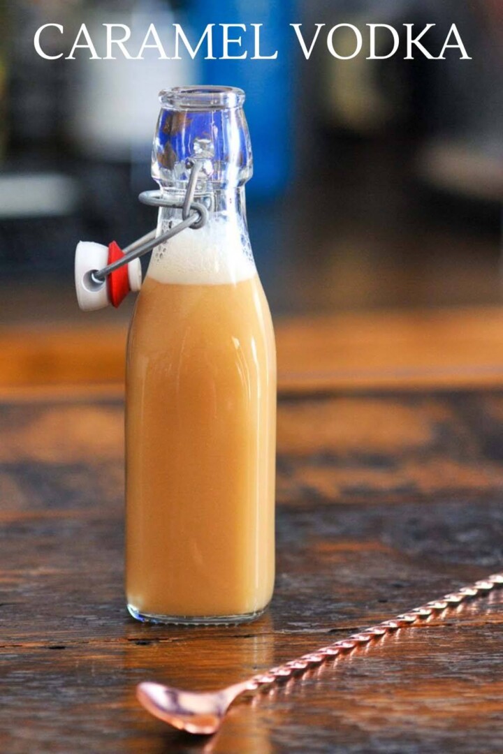 DIY Caramel Vodka - Homemade Liqueur : Gastronom Cocktails