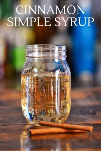Homemade Cinnamon Simple Syrup | Gastronom Cocktails