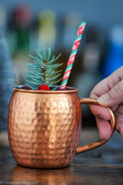 Yule Mule: Christmas Moscow Mule Recipe | Gastronom Cocktails