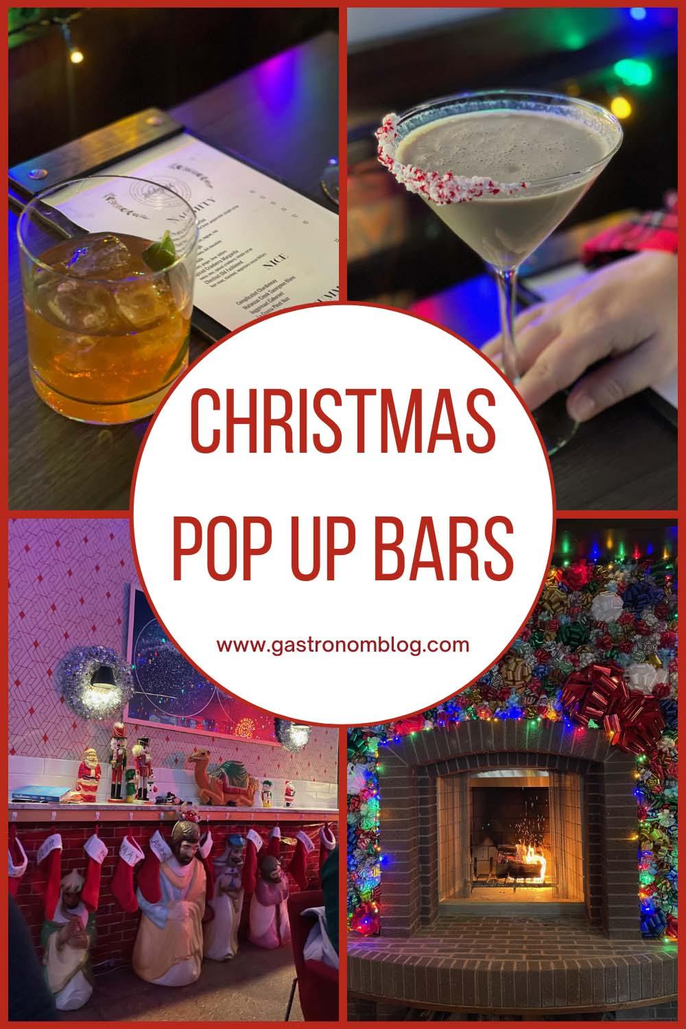 Holiday Pop Up Bar - Christmas Pop Up Bar | Gastronom Cocktails
