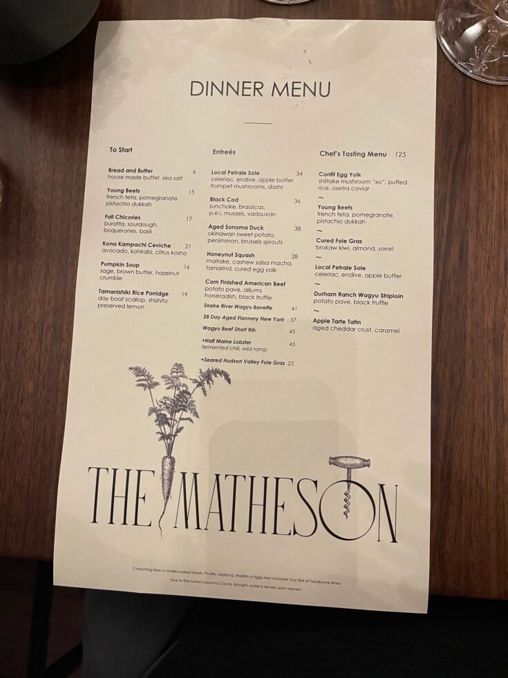 Matheson Healdsburg Farm to Table Restaurant | Gastronom