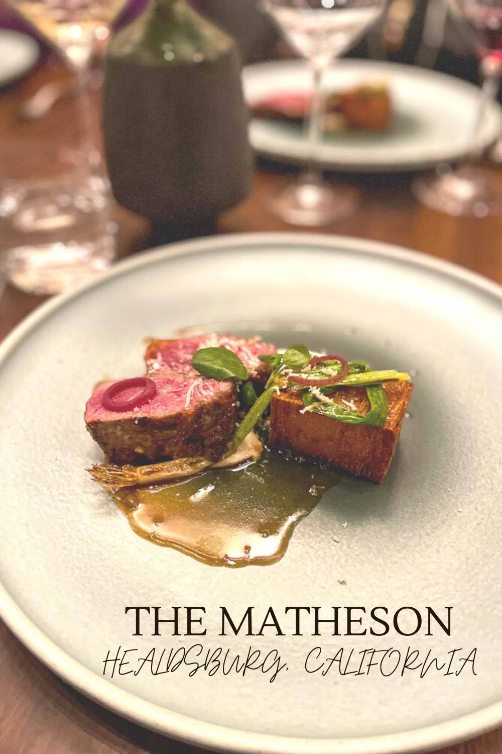The Matheson Healdsburg Farm to Table Restaurant |Gastronom Cocktails