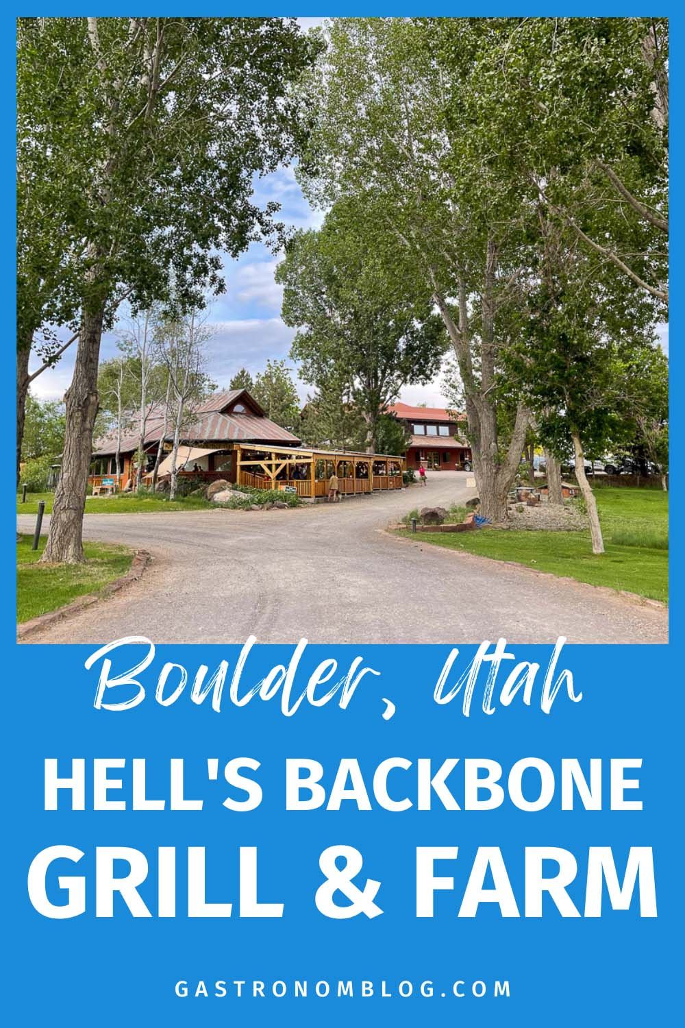 Hell's Backbone Grill - Boulder, Utah | Gastronom Cocktails