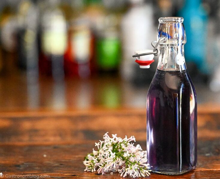 Lilac Simple Syrup Recipe - Gastronom Cocktails