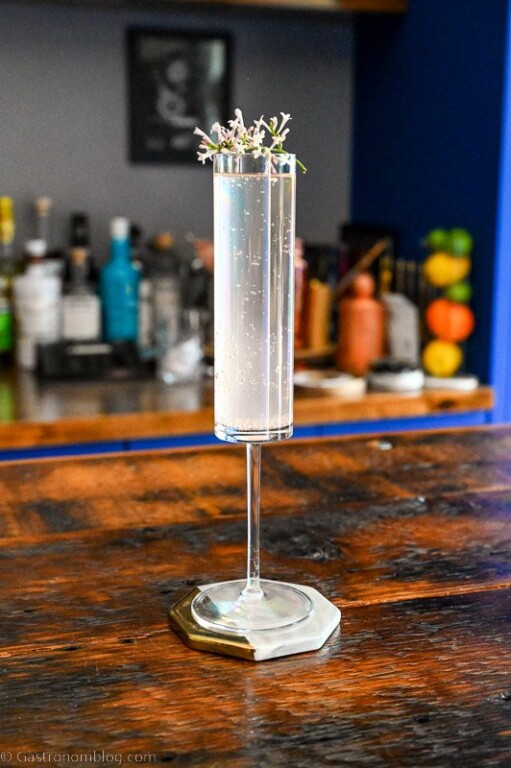 Lilac Gin Sour Cocktail Recipe - Spring Drink | Gastronom Cocktails