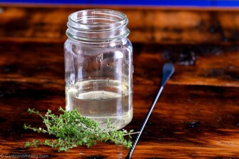 Thyme Simple Syrup - Gastronom Cocktails