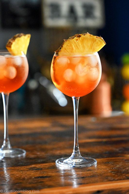 Pineapple Aperol Spritz Recipe - Gastronom Cocktails