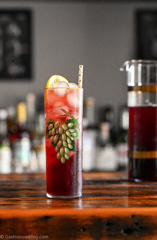 Sparkling Grape Lemonade - Gastronom Cocktails