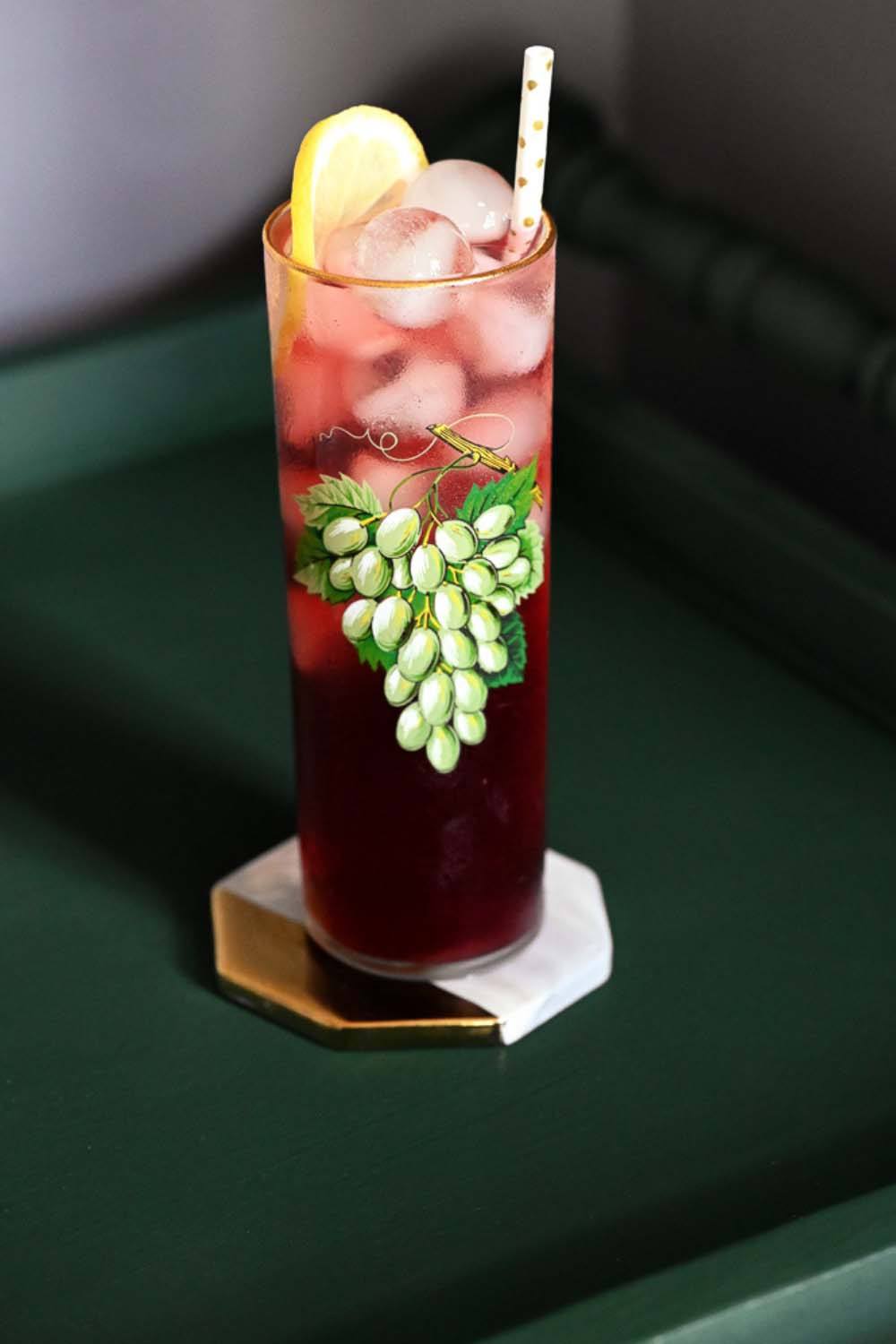 Sparkling Grape Lemonade - Gastronom Cocktails