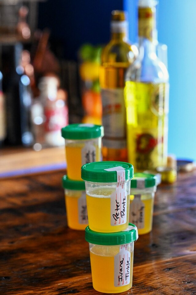 Specimen Sample Cocktail - Halloween Party Drink - Gastronom Cocktails