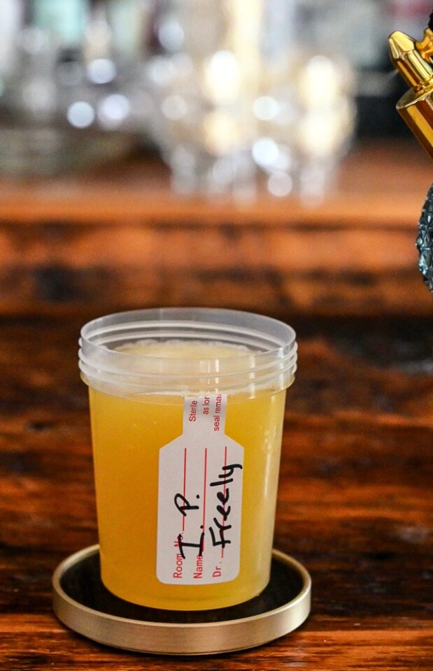 Specimen Sample Cocktail - Halloween Party Drink - Gastronom Cocktails