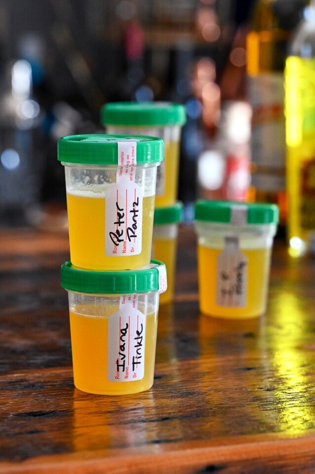 Specimen Sample Cocktail - Halloween Party Drink - Gastronom Cocktails