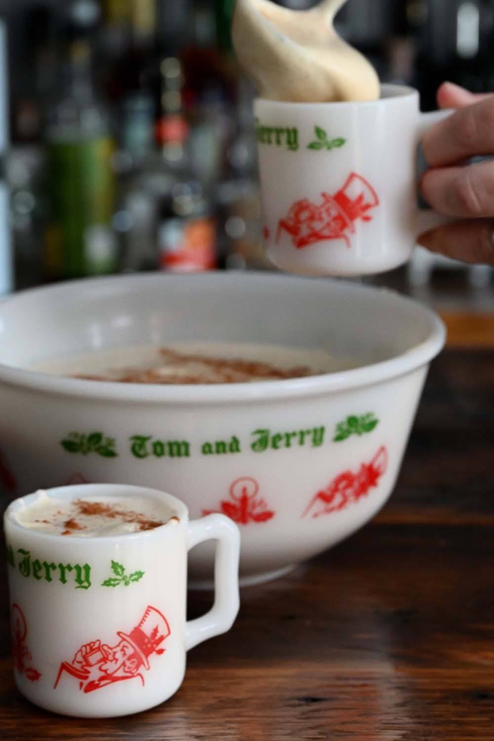 Tom & Jerry Cocktail - Holiday Drink Recipe | Gastronom Cocktails