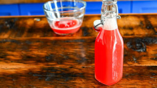 Watermelon Syrup - Easy Homemade Recipe - Gastronom Cocktails