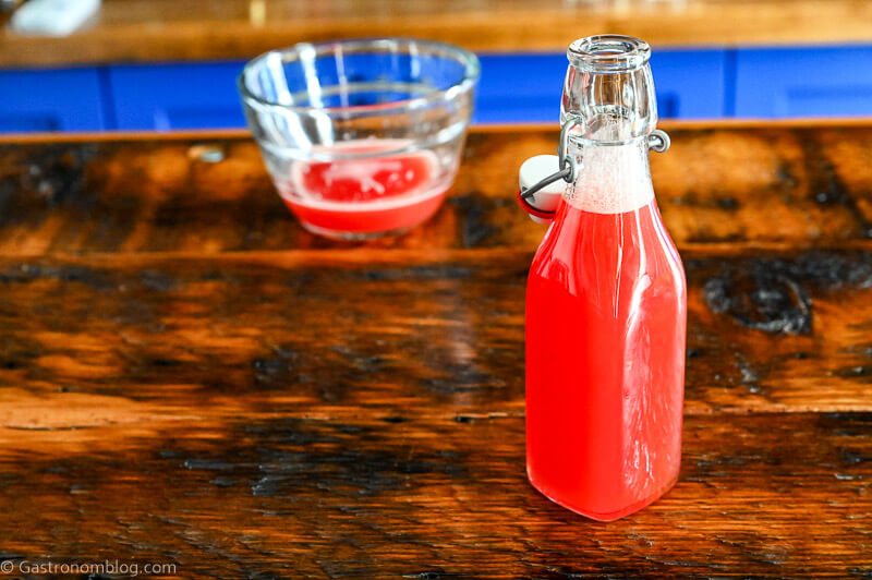 Watermelon Syrup - Easy Homemade Recipe - Gastronom Cocktails